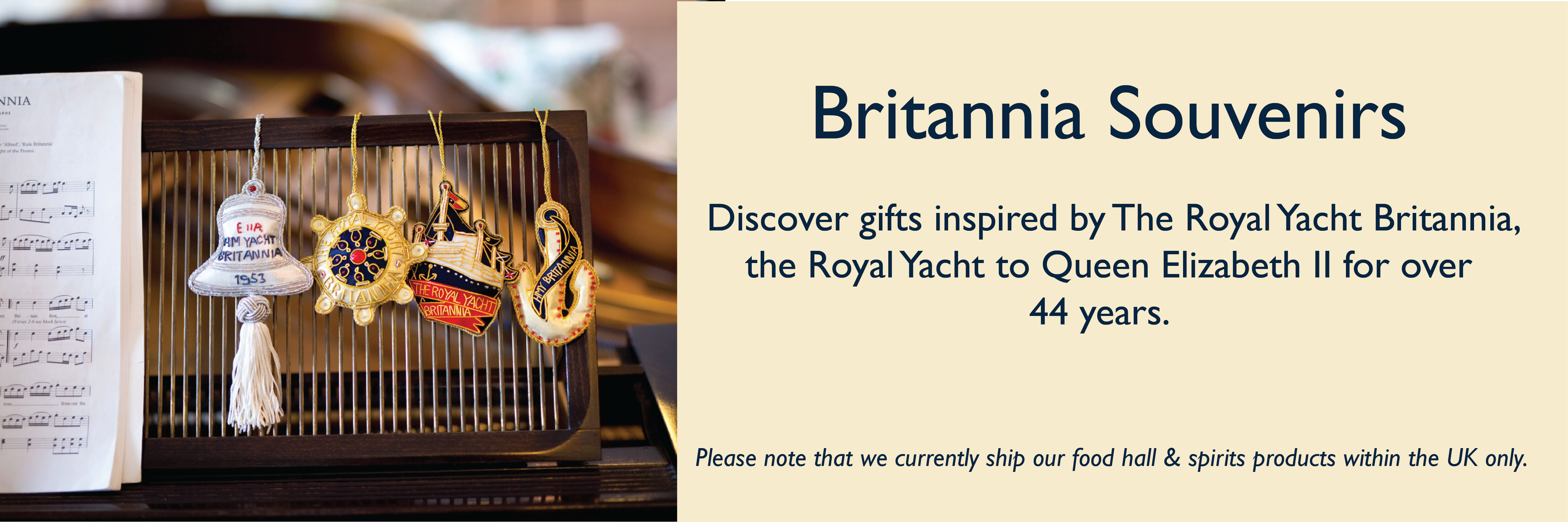 Britannia Souvenirs – The Royal Yacht Britannia