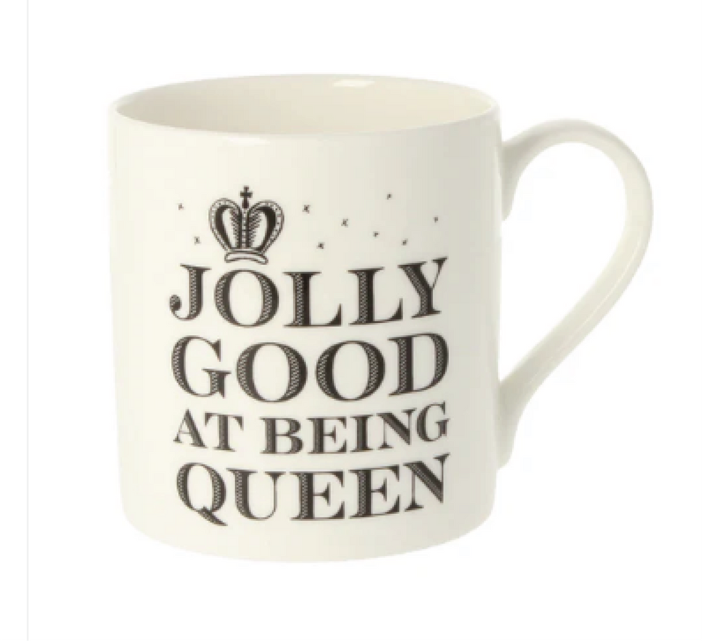 Jolly Good at Being Queen Mug – The Royal Yacht Britannia