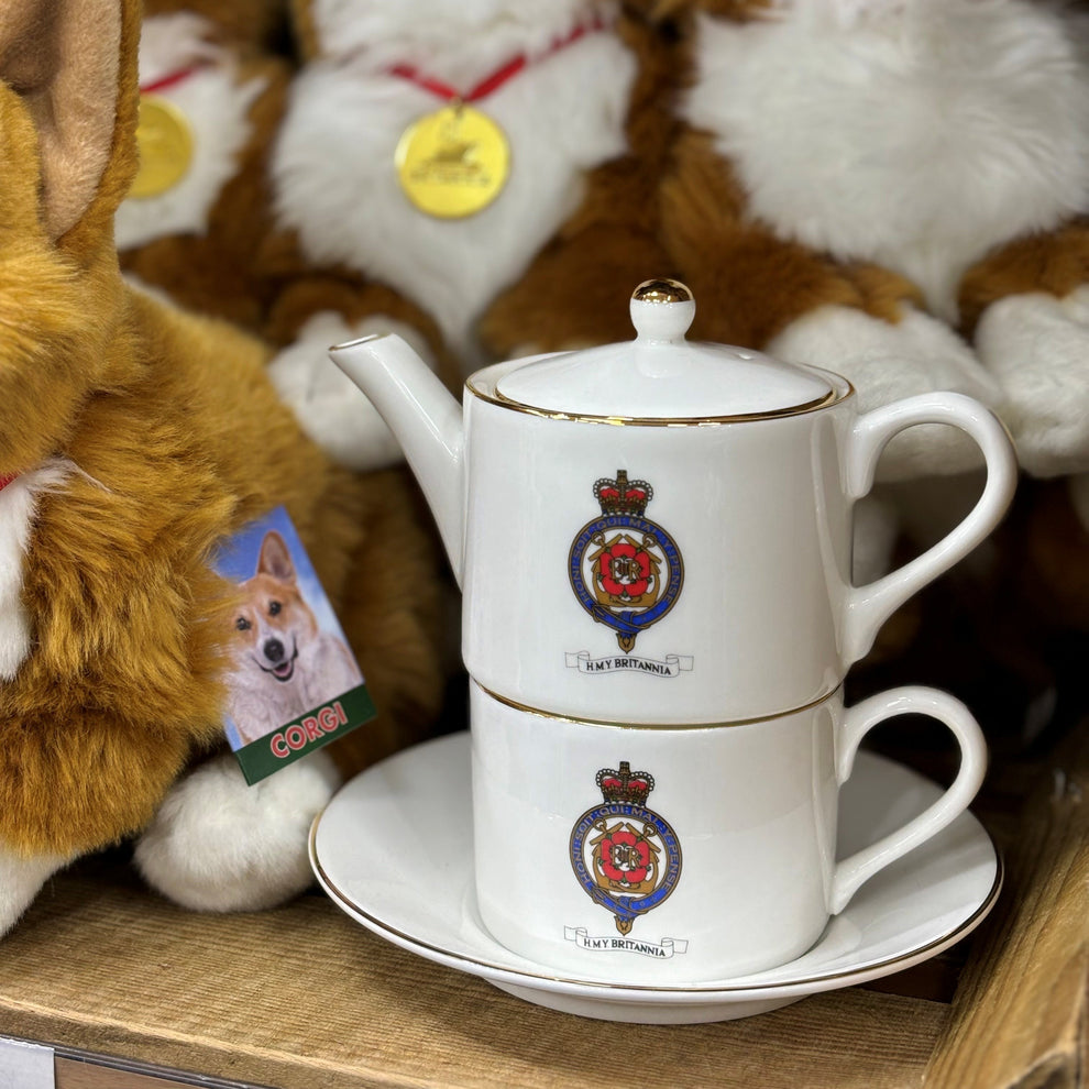 Britannia Colour Crest Tea For One – The Royal Yacht Britannia