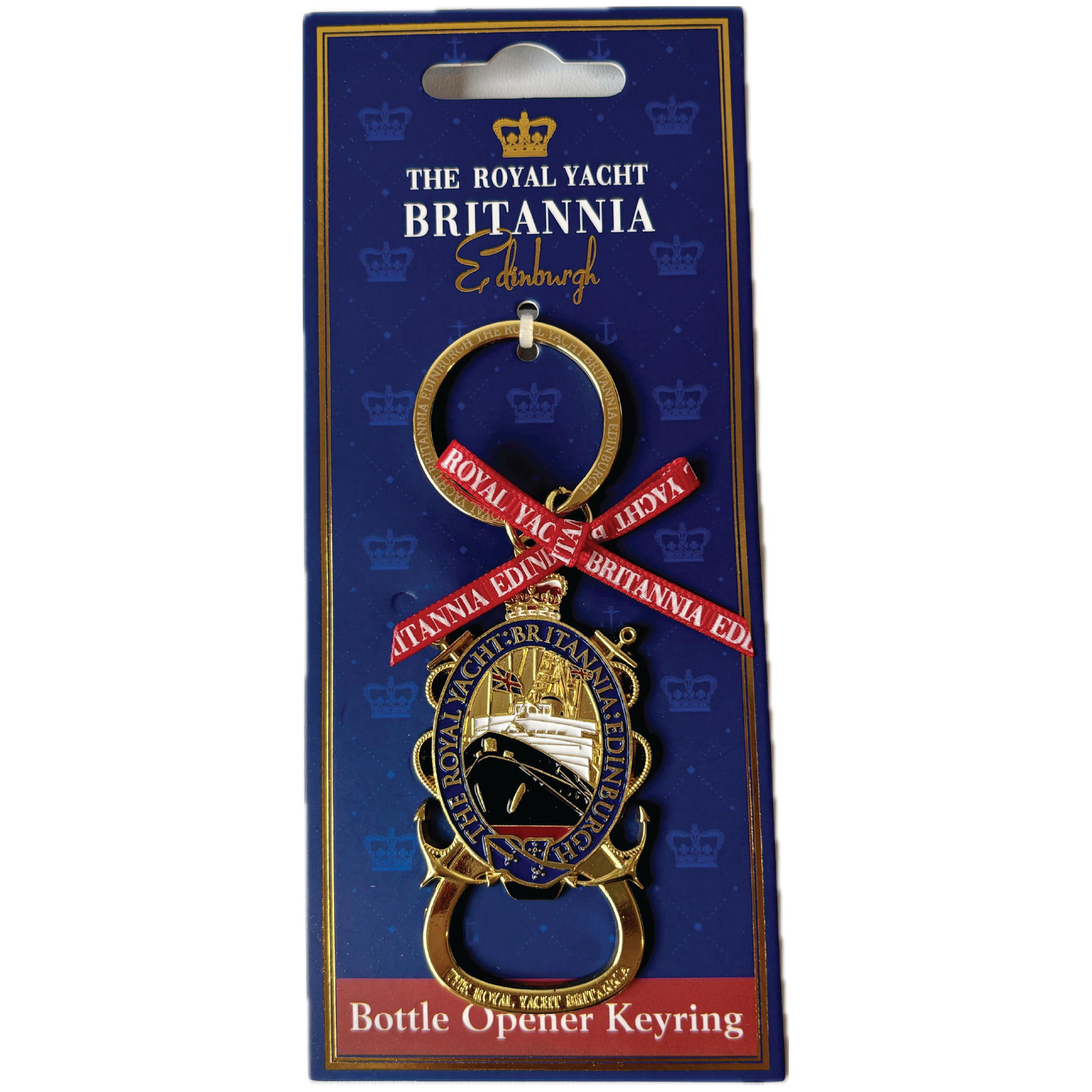 Britannia Shield Bottle Opener Keyring – The Royal Yacht Britannia