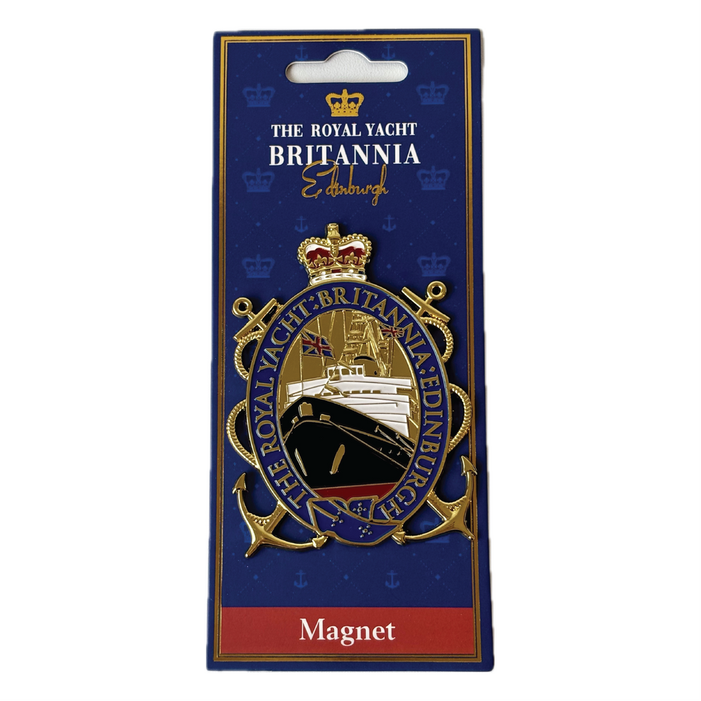 Britannia Shield Magnet – The Royal Yacht Britannia