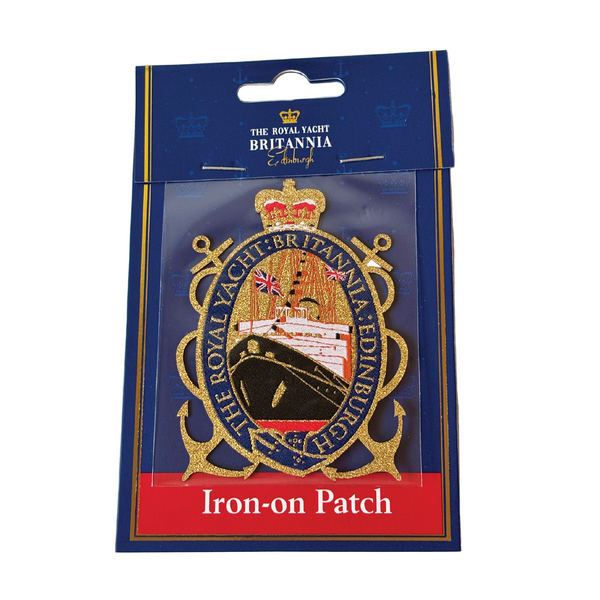 Britannia Shield Iron-On Patch – The Royal Yacht Britannia